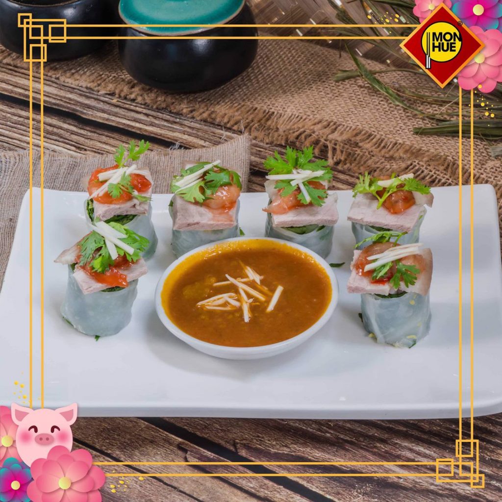 BÁNH CUỐN TÔM CHUA - Nhà Hàng Món Huế